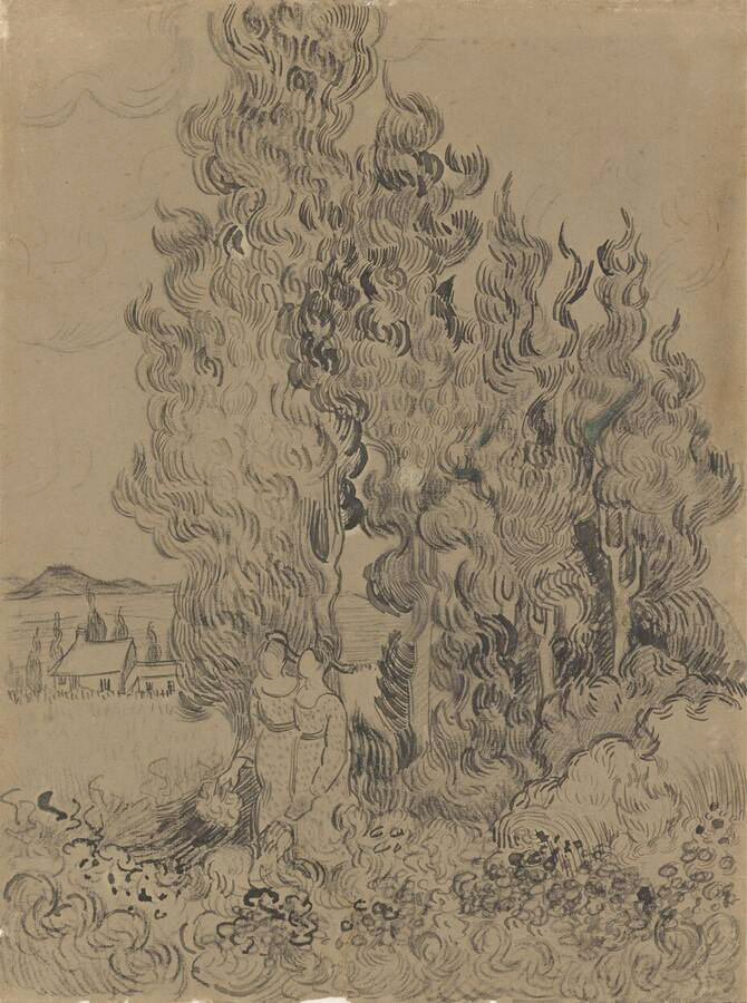 Van Gogh. Drawings and paintings. | Metal Work